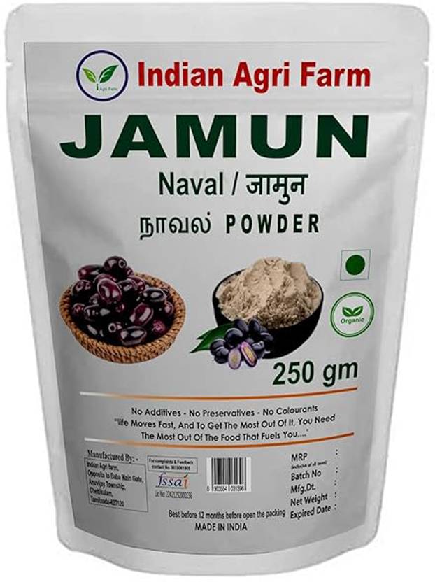 IAgriFarm Jamun Seed Powder / 250g / Naval / Jamun Seed / Jambolan ...