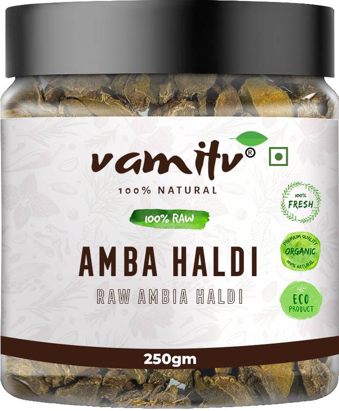 vamitv Amba Haldi Raw | Curcuma Aromatica | Wild Turmeric |100% Natural ...