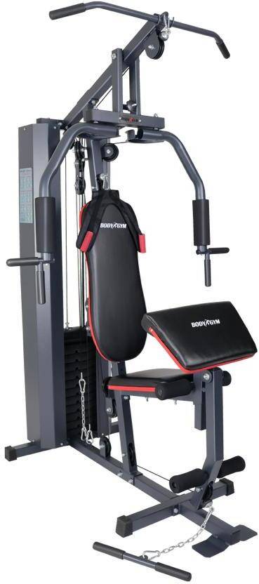 SHAPEWELL 60 kg Fitness Black Multi Home Gym| Muscle Workout Exercise ...