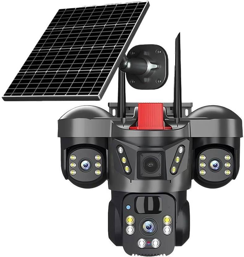 GiftNow 15MP 4G Solar Outdoor CCTV IP66 Waterproof Night Vision Smart ...