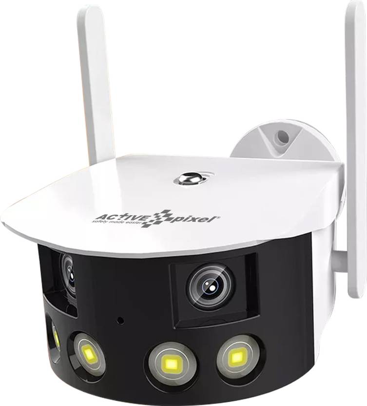active pixel 4mp Dual Lens 180 Degree Wide Angle WiFi IP Outdoor ...