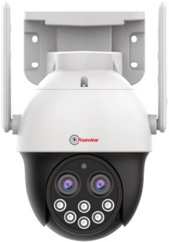 Trueview T18155 4MP Smart 4G Dual 2.8mm Lens Pan-Tilt Zoom 30Mtr Color ...