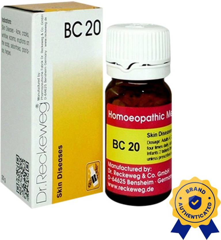 Dr. Reckeweg Bio-Combination 20 (Bc 20) Tablets Price in India - Buy Dr ...