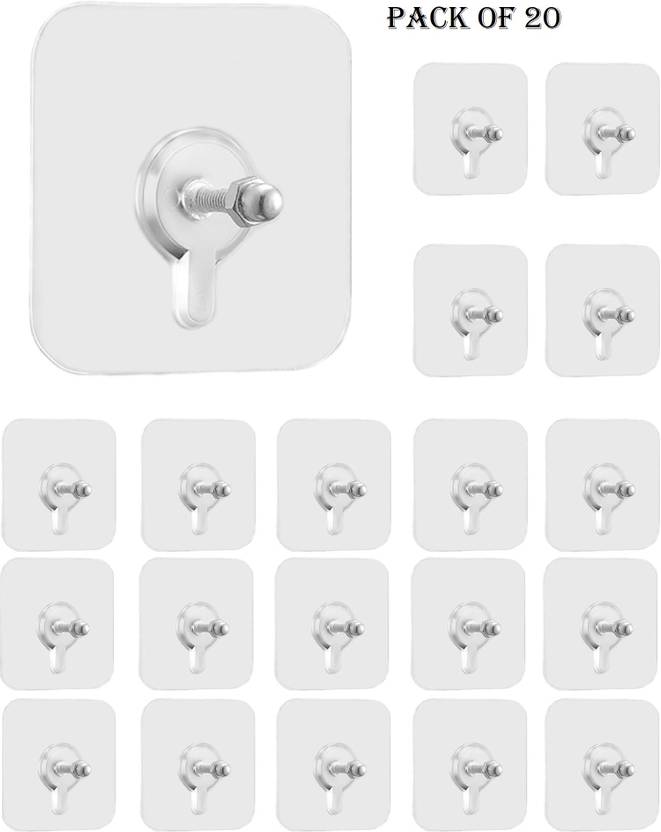 VAVSU Nail Free Wall Screw Adhesive Non-Trace No Drilling Bathroom ...