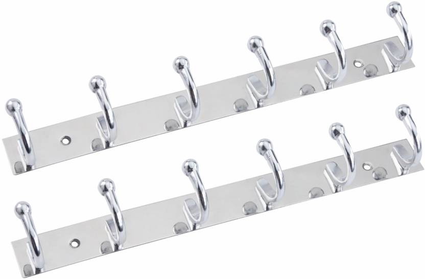 AAS COPULA Bathroom Cloth Hooks Goli 6 Pin Cloth Hanger Bathroom Robe ...