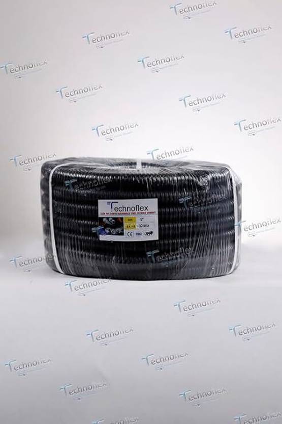 TECHNO FLEX 1 Inch PVC Coated Flexible Conduit Pipes Inch PVC Coated ...