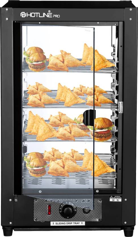 Hotline Pro 75 L electric hot case sliding / patties warmer/ food ...