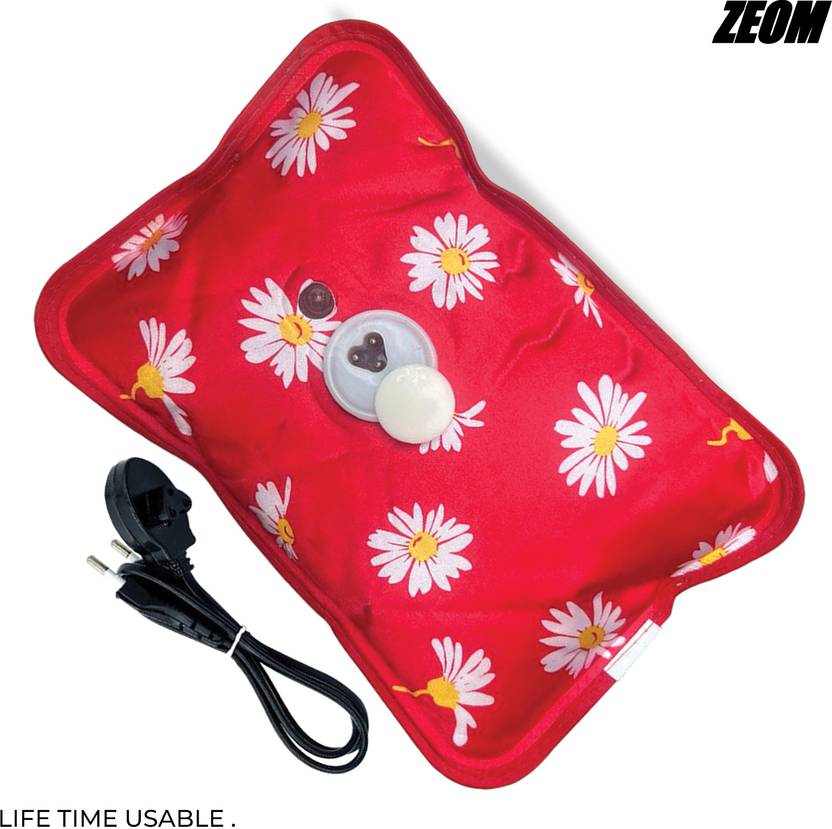 Zeom Leak Proof Hot Pad For Body Pain & Period Cramps Gel Electric 1 L ...