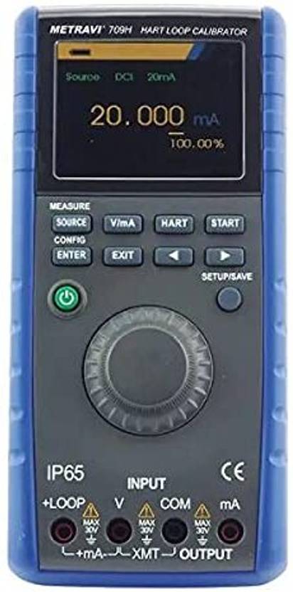 Metravi Current Loop Calibrator mV mA with HART Communication Model:709H Hydrometer Price in ...
