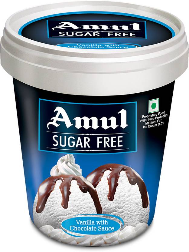 Amul Vanilla Sugar Free IceCream Price in India - Buy Amul Vanilla ...