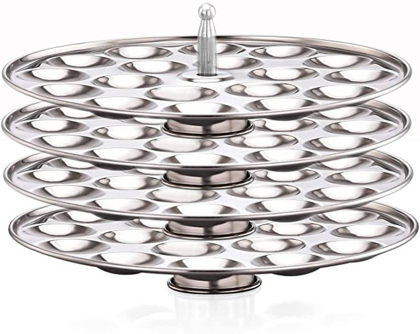 Prithi Home's and Kitchen Stainless Steel Mini Idly Plate Stand ...