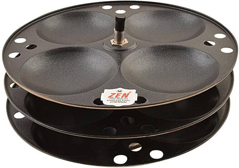 Zen Nonstick Idli Stand with Holes for 7.5 LTR Pressure Cooker Standard ...