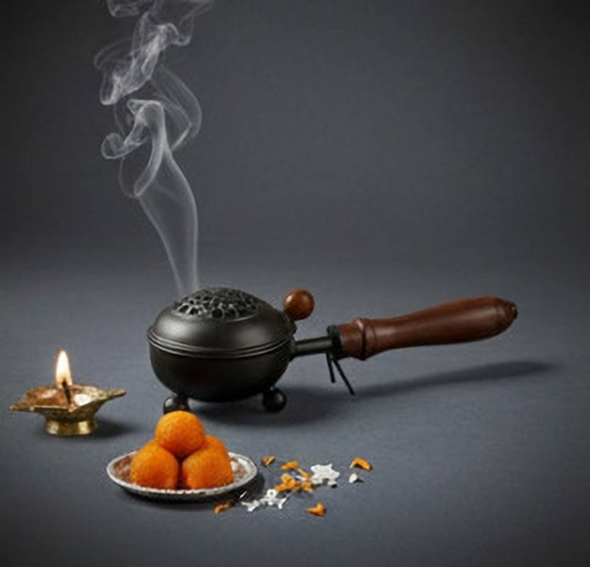 Tazky Iron Incense burner Iron Incense Holder Price in India - Buy ...