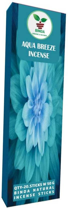 Binda Aqua water incense sticks AQUA BREEZE, Luxury Incense Fresh ...