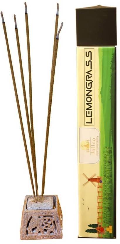 JALLAN Incense Sticks Fragrance, Long Lasting Masala Bathi Lemongrass ...
