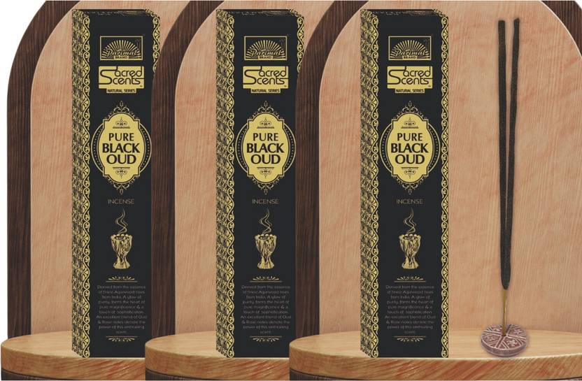 Parimal Pure Black Oud Agarbatti Incense Sticks Sandal Price in India ...