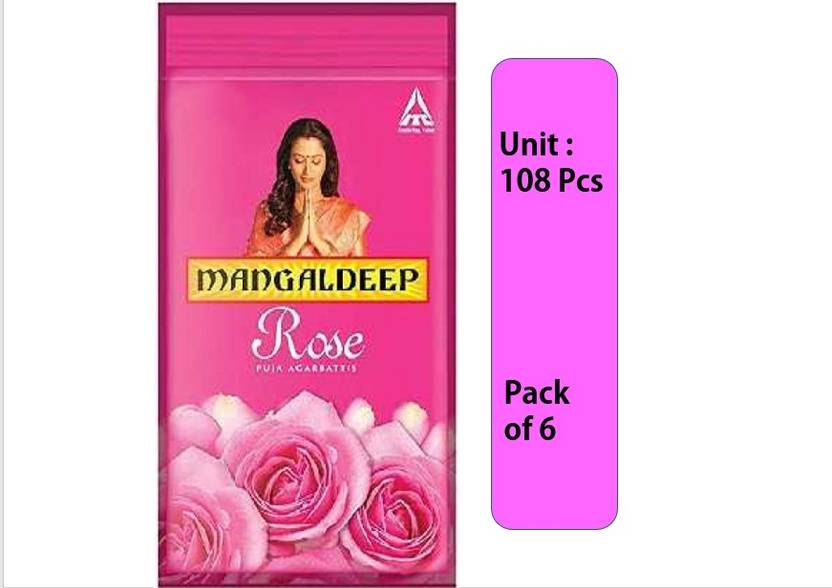 MANGALDEEP Rose Ziplock Puja Agarbatti Rose Price in India - Buy ...