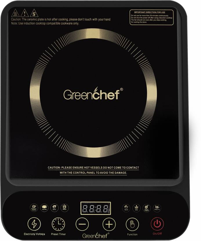 Greenchef 2000 W Induction Cooktop Touch Panel - Buy Greenchef 2000 W ...