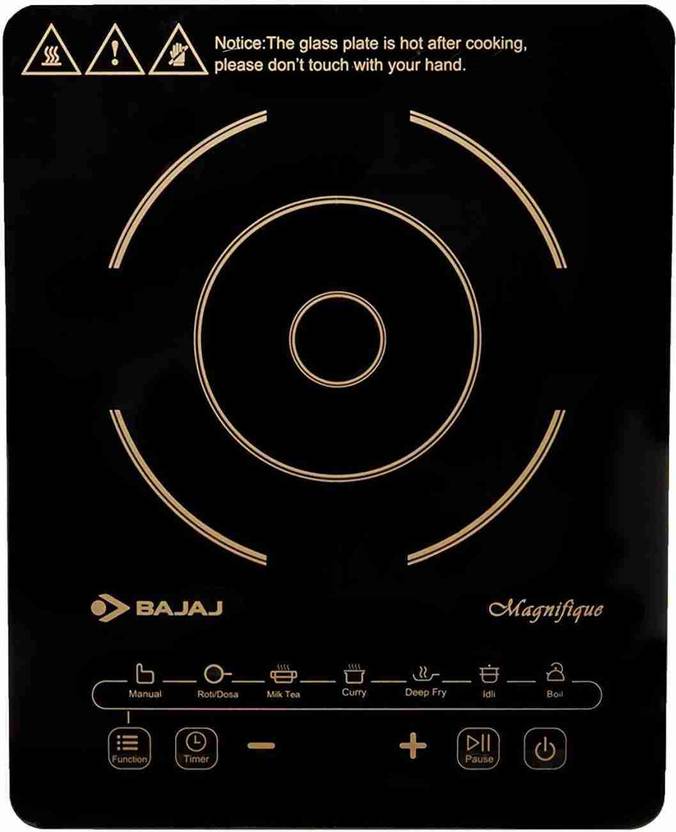 BAJAJ 2000 W Induction Cooktop Touch Panel - Buy BAJAJ 2000 W Induction ...