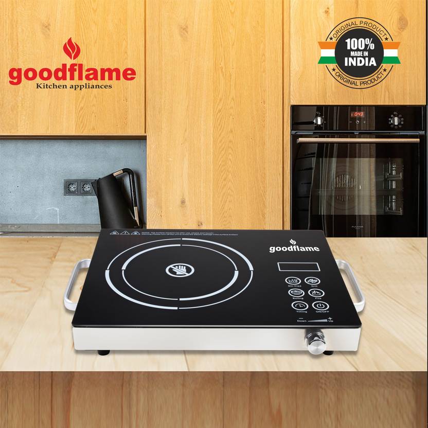 goodflame Touch Infra Induction IF 2200 W Induction Cooktop(Black,Touch ...