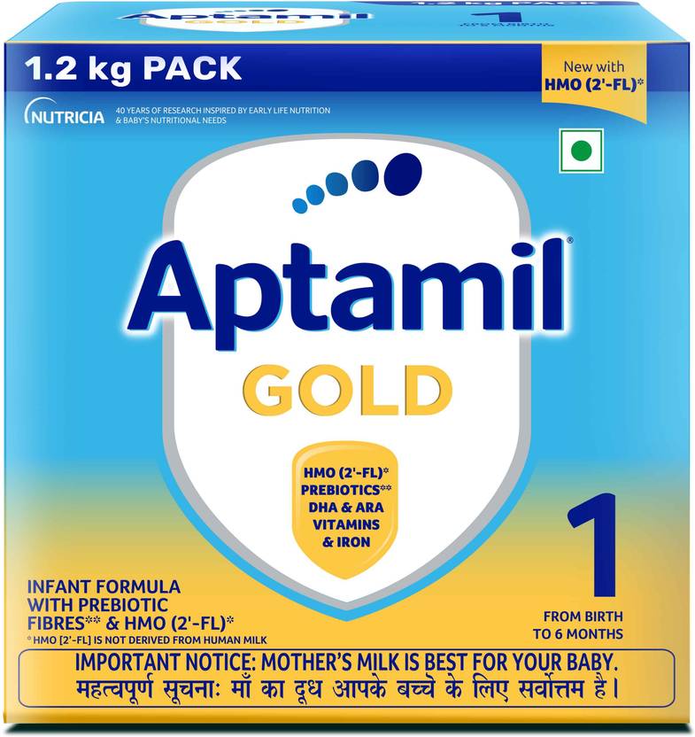 Aptamil Gold Infant Formula Powder - Stage 1 (Upto 6 months)-1.2 KG ...