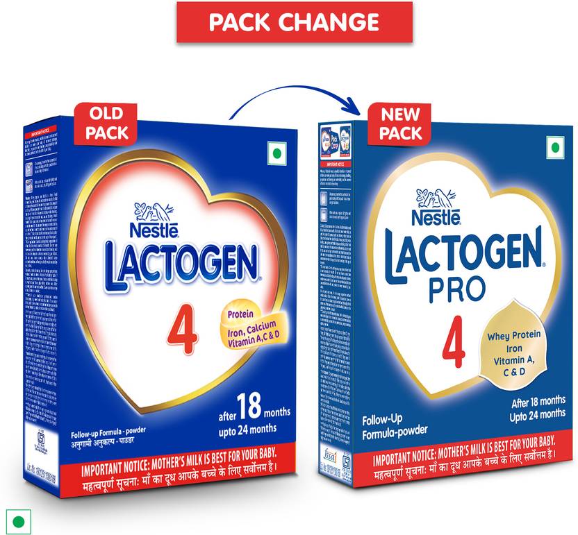 Nestle Lactogen Pro 4 Infant Formula Powder - After 18 months - Upto 24 ...