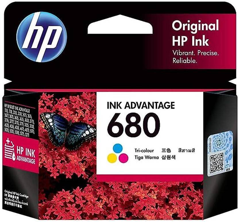 HPINK 680 Tricolor Ink Cartridge| Compatible for HP 3635, 3638, 3636 ...