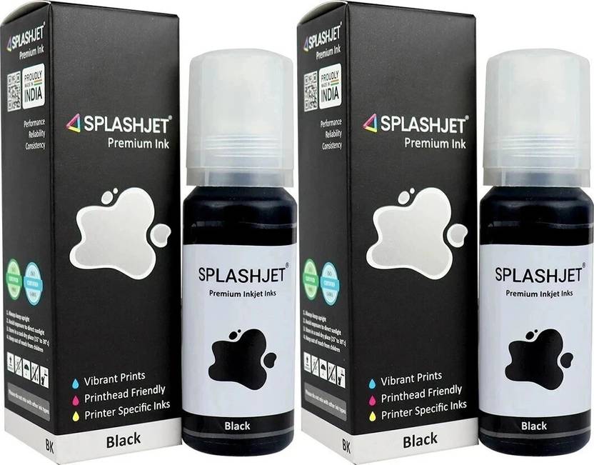 Splashjet 003 Refill Ink for L3110, L3150, L3250, L3152 Printer-(70gm x ...