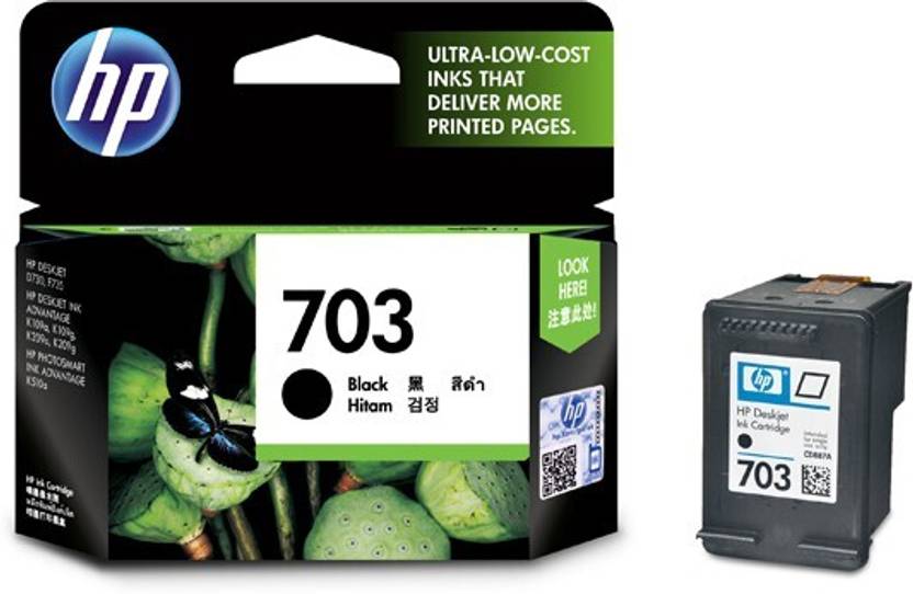 HP 703 Single Color Ink Cartridge - HP : Flipkart.com