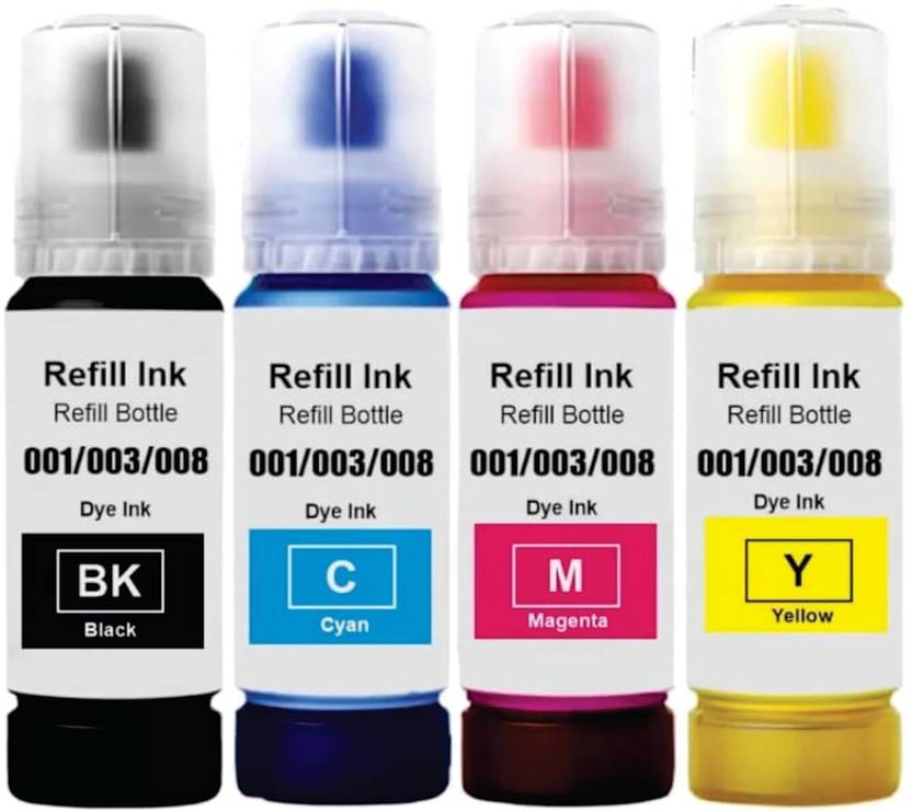 PRINTER PARTNER EPSON INK BOTTLE 001/003 -L5190, L3150, L3110, L1110 ...