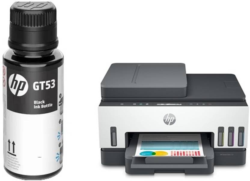 HP 750 ORIGINAL INK BOTTLE FOR HP 750 ALL IN ONE smart TANK PRINTER ...