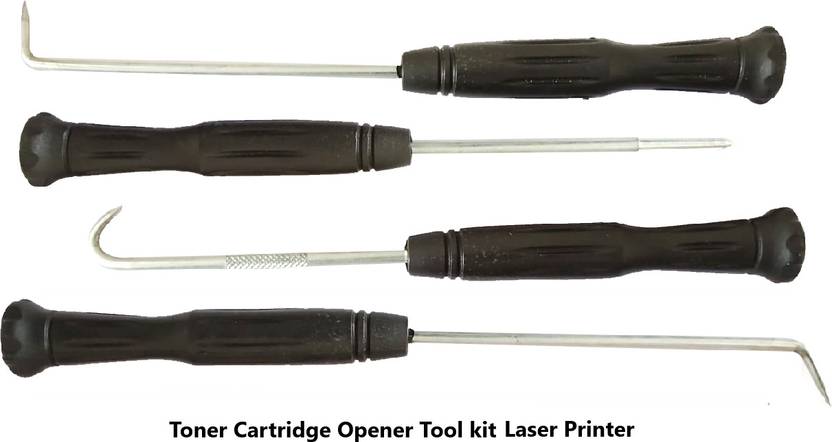 Haedlink ALL IN ONE TONER CARTRIDGE OPENING TOOL SET OF 4 PCS (BLACK ...