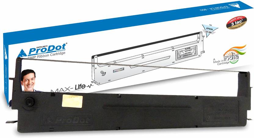 PRODOT DMP Ribbon Cartridge Compatible with EPSON LX 800 Dot Matrix ...