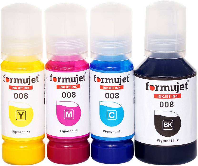 Formujet Ep 008 Pigment Ink 4 color Compatible Refill for EP L15150 ...