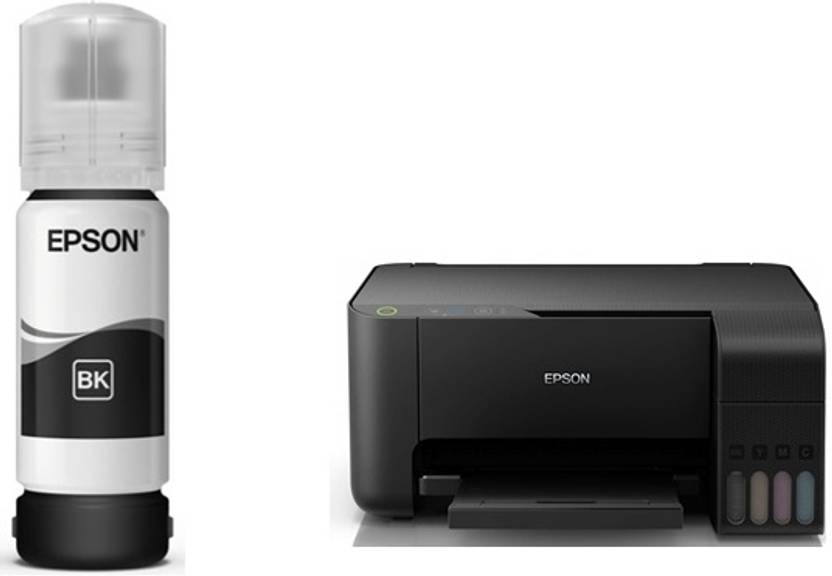 EPS ORIGINAL Epson L3152 All In One Ink Tank Wifi Color Printer Black ...