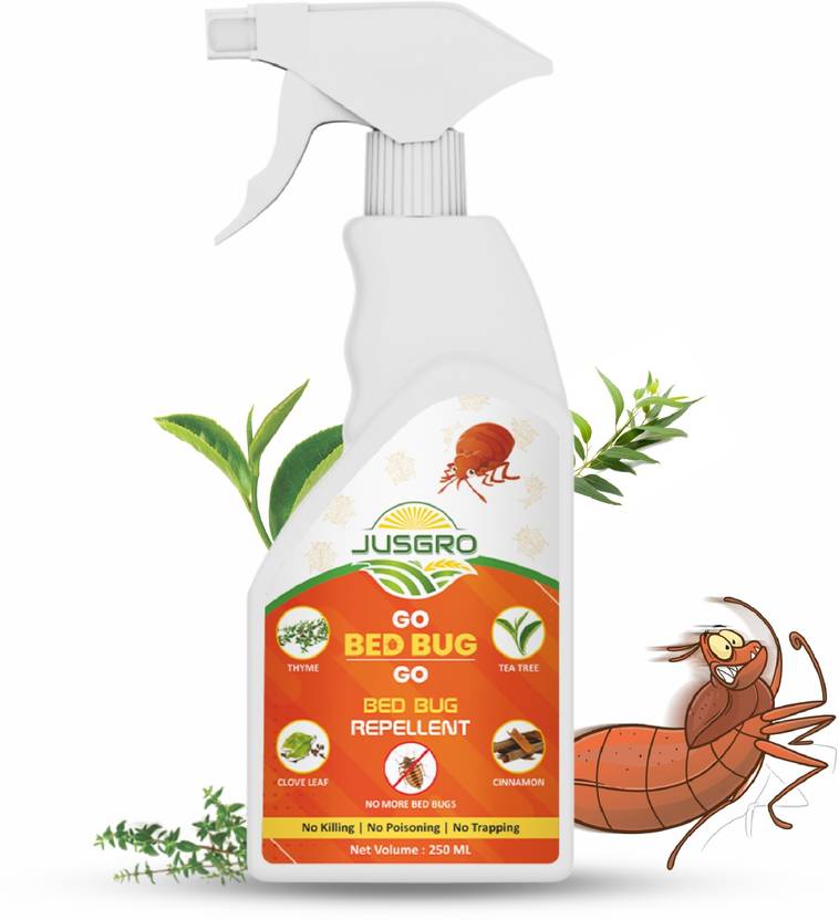 JusGro Bed Bugs Repellent and Killer Spray (250 ML) - Buy Baby Care ...
