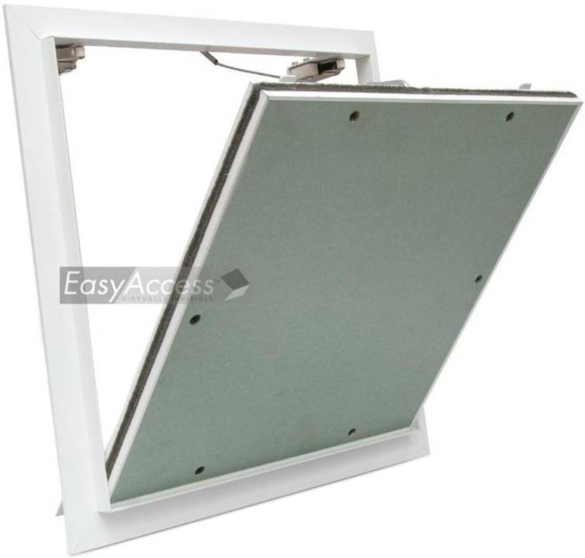 FACILE 300X 300MM CLEAR OPEING TRAP DOOR / CEILING TRAP DOOR GYPSUM ...