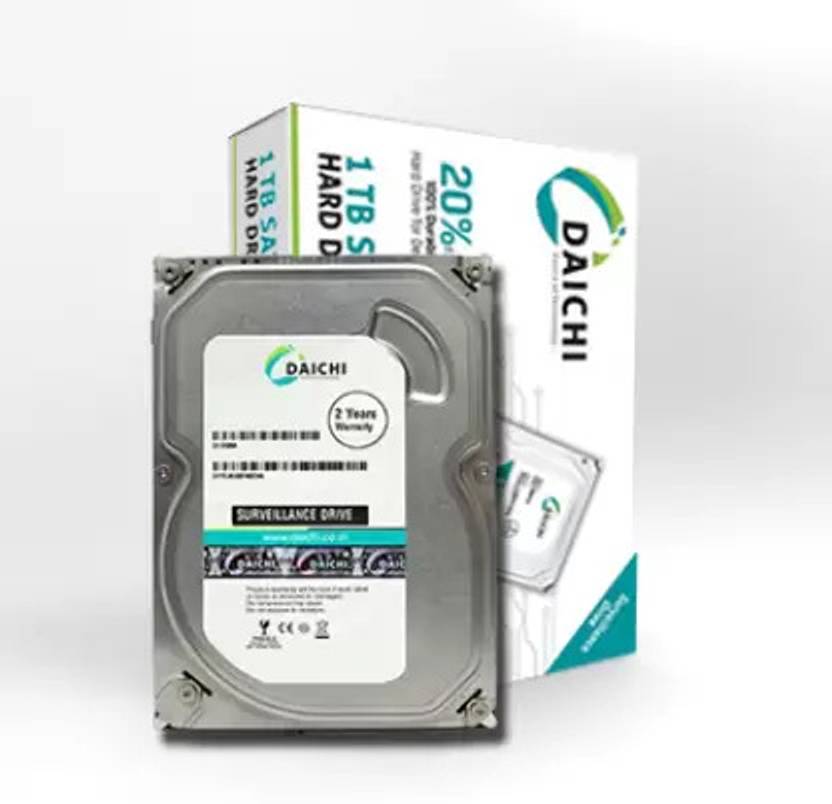 DAICHI 1 TB HARDDISK 1 TB Desktop Green SATA Internal Hard Disk Drive ...