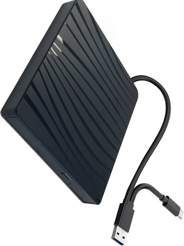 VOOCME External DVD Drive, USB3.0/USB2.0 , External CD Reader Media ...