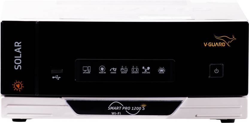 V-Guard Smart Pro 1200 S Solar Inverter with Wi-Fi and Bluetooth ...