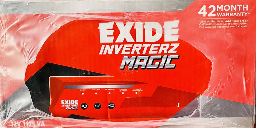 EXIDE 500 VA with 42 Months Warranty Square Wave Inverter Price in ...