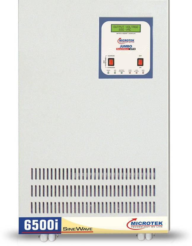 Microtek 500 VA UPS JM SW 6500i/96V with 2 Year Warranty Pure Sine Wave ...