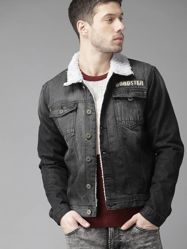 Roadster Full Sleeve Washed Men Jacket - Buy Roadster Full Sleeve ...