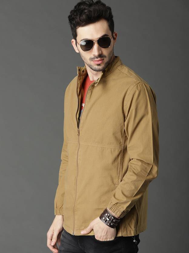 Roadster Full Sleeve Solid Men Jacket - Buy Roadster Full Sleeve Solid ...
