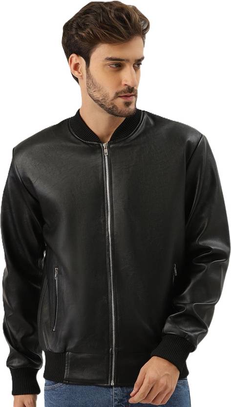Premium Quality Full Sleeve Solid Men Jacket - Buy Premium Quality Full ...