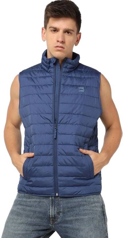 GAP Half Sleeve Self Design Men Jacket - Buy GAP Half Sleeve Self ...