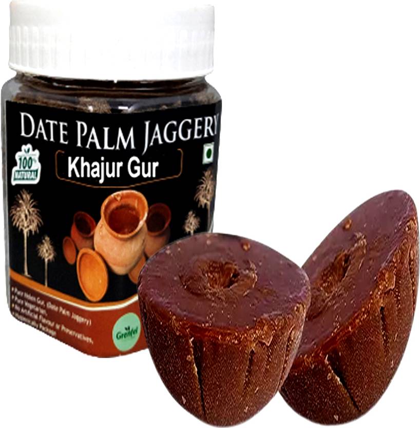 Poloo Premium Khajur Patali Gur (990g ) | Dates Palm Jaggery| Palm ...