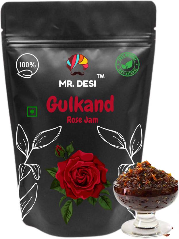 MR DESI Natural Gulkand Prepared Using Haldighati’s Rose (Rose Petal Jam) 1200 g Price in India ...