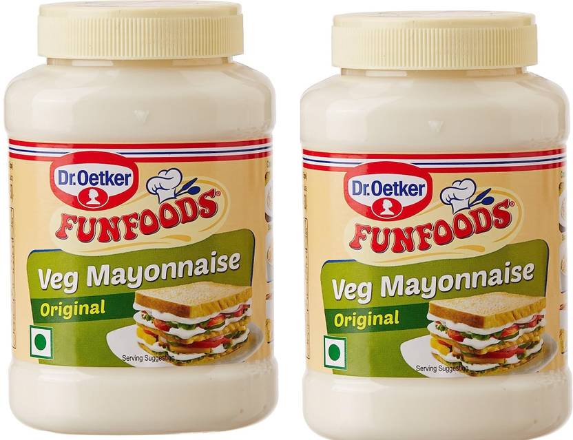 FUN FOOD Dr Oetker Veg Mayo Lite 250g 500 g Price in India - Buy FUN ...