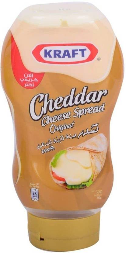 Kraft Cheddar Cheese Spread Squeeze Original 480 g Price in India - Buy Kraft Cheddar Cheese ...
